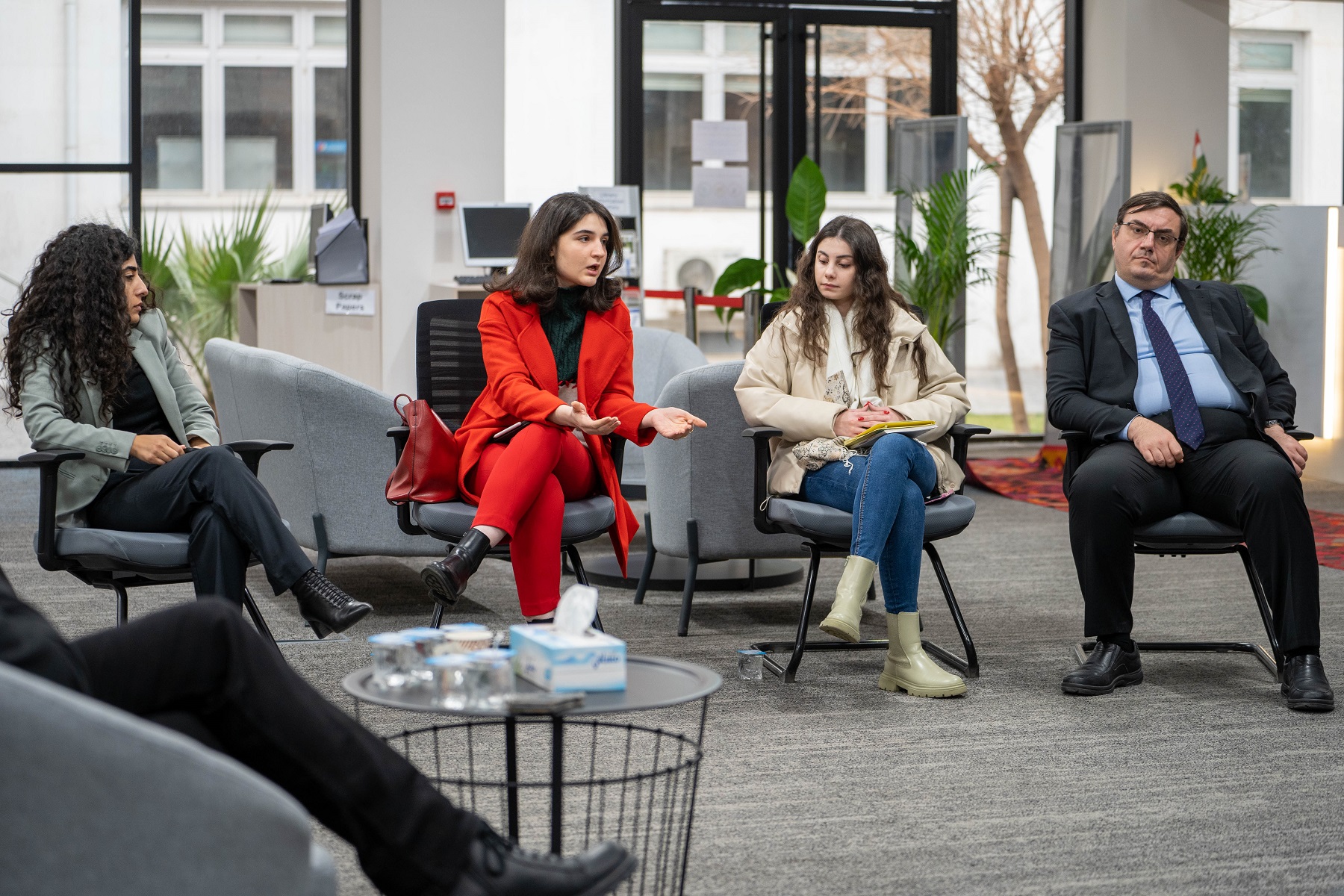 Austrian Lawmaker Ewa Ernst-Dziedzic Visits UKH – University of ...